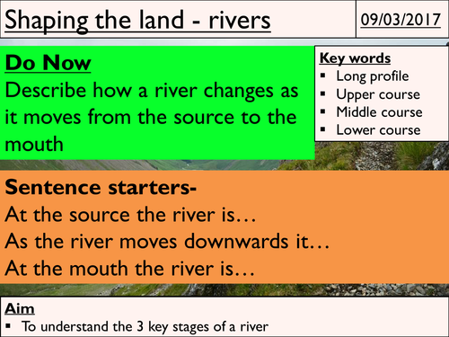 Distinctive Landscapes - Shaping the Land | Teaching Resources