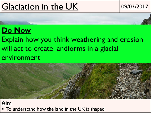Distinctive Landscapes - Shaping the Land | Teaching Resources