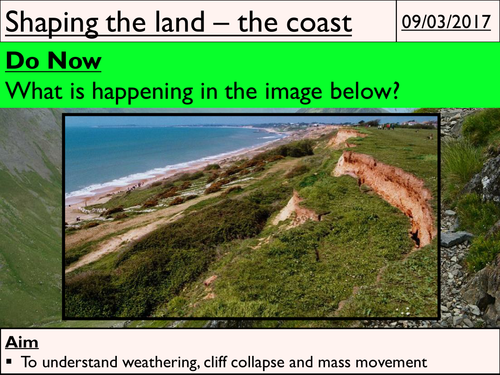 Distinctive Landscapes - Shaping the Land | Teaching Resources