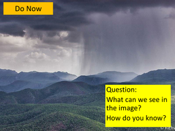 Year 7 Geography, Weather. Lesson 4: Causes of rain | Teaching Resources