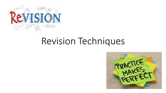 Revision Techniques | Teaching Resources