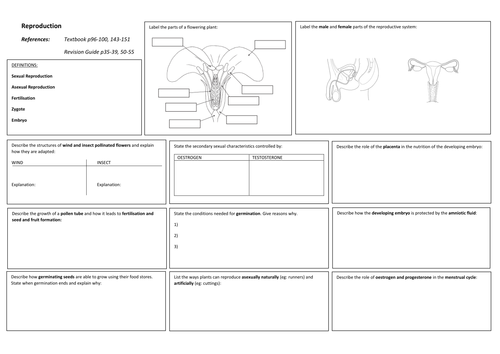 iGCSE Biology 16 separate, topic specific, revision posters | Teaching ...