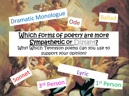 Tennyson's Poems- Tithonus and Crossing the Bar | Teaching Resources