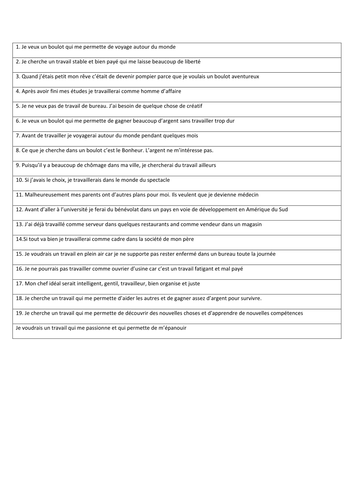 GCSE French revision - Pool of resources on future plans | Teaching ...