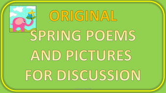 Spring Poems - KS2 | Teaching Resources