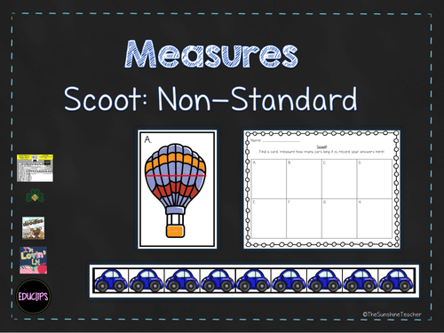 Non-standard measures - Measurement - Maths Activity | Teaching Resources