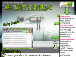 Euthanasia & Christianity | Teaching Resources