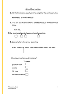 KS1 SPaG revision - Punctuation | Teaching Resources