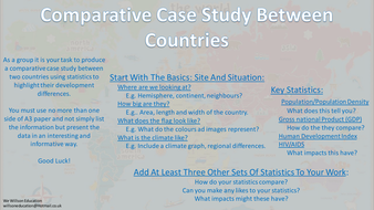Comparative Case Study Between Countries | Teaching Resources