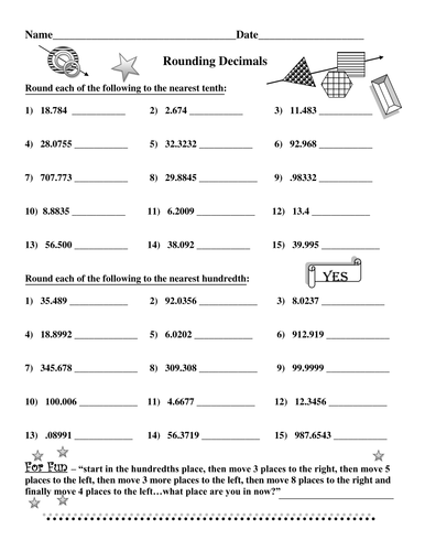 Rounding Decimals PLUS Comparing Decimals Using Greater Than Less Than ... Rounding Decimals PLUS Comparing Decimals Using Greater Than Less Than ...