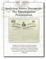 Analyzing Primary Source Documents: The Emancipation Proclamation ...