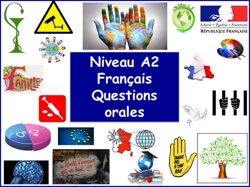 A Level / A2 Level French speaking questions (French / A Level ...