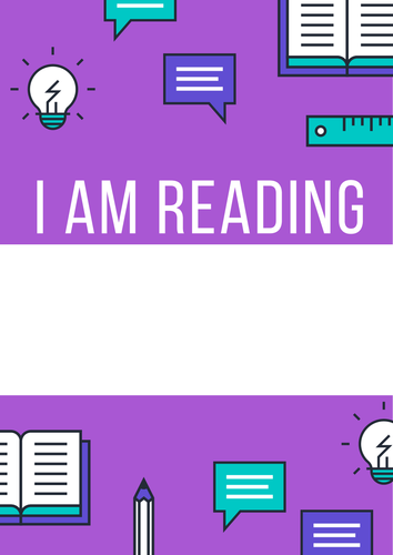 I Am Reading Posters | Teaching Resources
