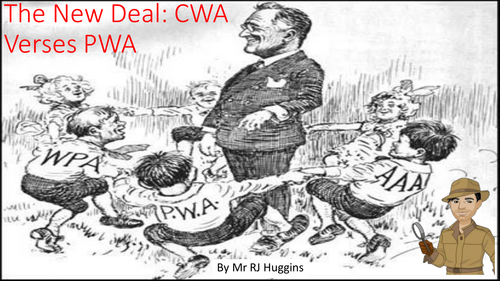 New Deal: Civilian Works Admistration & the Public Works Adminstration ...