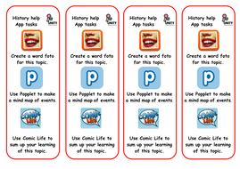 History help cards | Teaching Resources