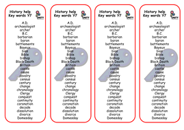 History help cards | Teaching Resources