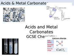 Acids and Metal Carbonates GCSE Edexcel 9-1 | Teaching Resources