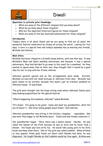 Hinduism - Diwali | Teaching Resources