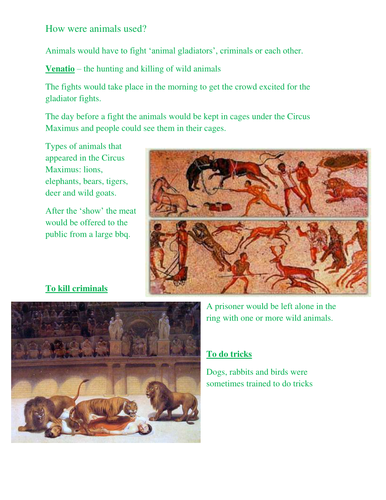 History of the Circus (Circus Maximus) | Teaching Resources