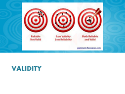VALIDITY - Psychology Research Methods Full Lesson - AQA (new spec 2015 ...