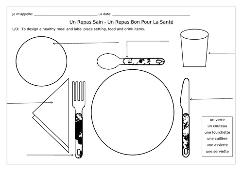FRENCH - Food and drinks activities - Worksheets | Teaching Resources