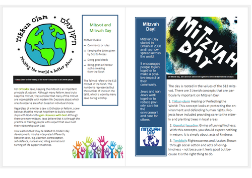 WJEC Eduqas Judaism: Pikuach Nefesh, Free Will and the Mitzvot Exam ...