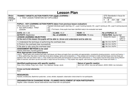 Badminton Lesson Plans | Teaching Resources