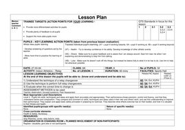 Indoor Athletics Lesson Plans | Teaching Resources