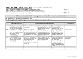 Rugby Lesson Plans | Teaching Resources