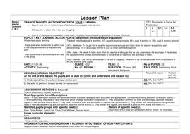 Swimming Lesson Plans | Teaching Resources