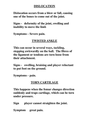 GCSE PE Lesson Plans B | Teaching Resources