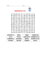 GCSE PE Word Searches | Teaching Resources
