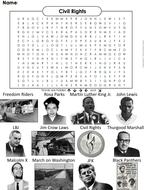 Civil Rights Word Search | Teaching Resources