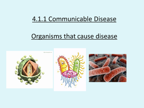 OCR A level Biology module 4.1.1 Communicable disease and plant defences | Teaching Resources