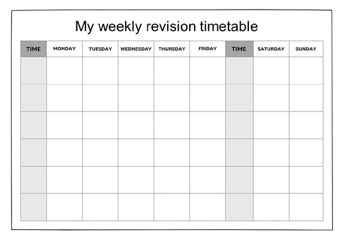 Revision Skills PSHE | Teaching Resources