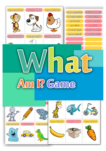 What Am I? Game | Teaching Resources