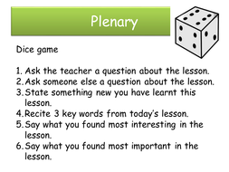 Geography starters and plenaries | Teaching Resources