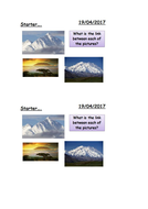 Geography starters and plenaries | Teaching Resources