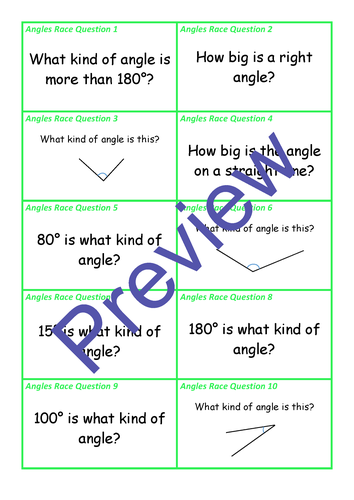 Angles Game Year 5 / 6 | Teaching Resources