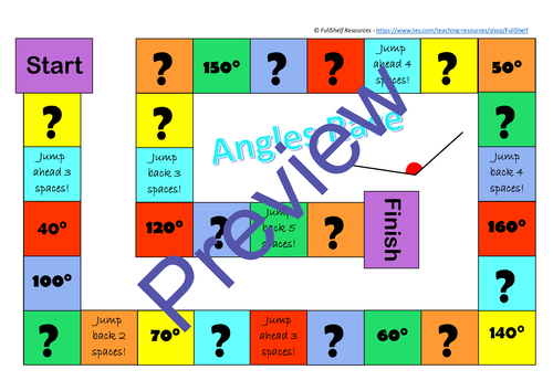 Angles Game Year 5 / 6 | Teaching Resources