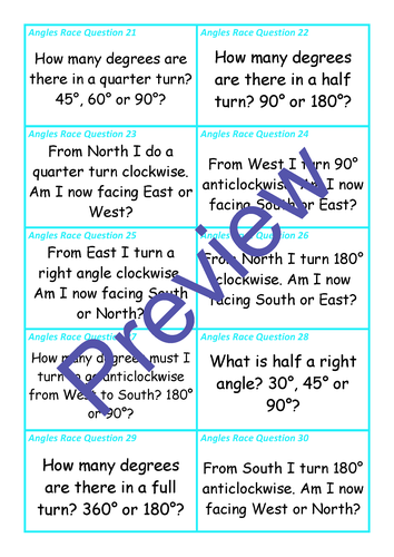 Angles Game Year 5 / 6 | Teaching Resources
