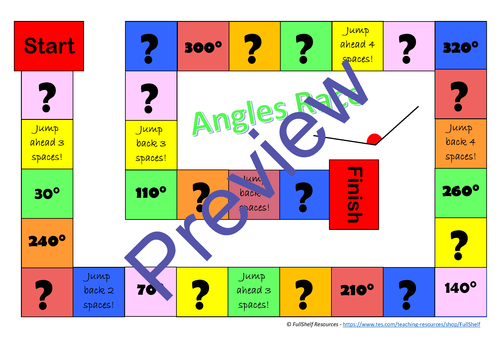 Angles Game Year 5 / 6 | Teaching Resources