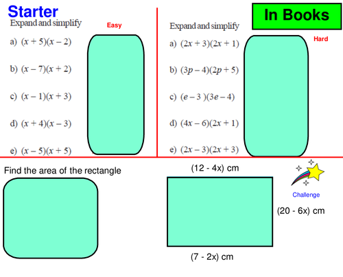 Expanding 3 Brackets through Volume (2 Lessons) - Identities ... Expanding 3 Brackets through Volume (2 Lessons) - Identities ...