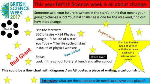 Science Week 2017 | Teaching Resources