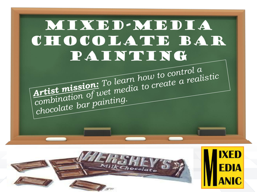 Art Candy Painting Project GCSE Mixed Media | Teaching Resources