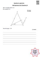 KS4 Maths: Solving problems involving angles lesson (AQA Foundation ...
