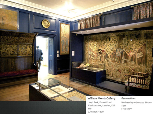 Arts and Crafts Movement William Morris Art History Distance Learning ...