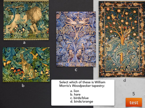 Arts and Crafts Movement William Morris Art History Distance Learning ...