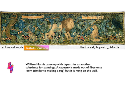 Arts and Crafts Movement William Morris Art History Distance Learning ...
