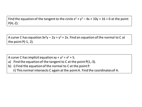 Mathematics Core 3 C3 and Core 4 C4 Lessons | Teaching Resources
